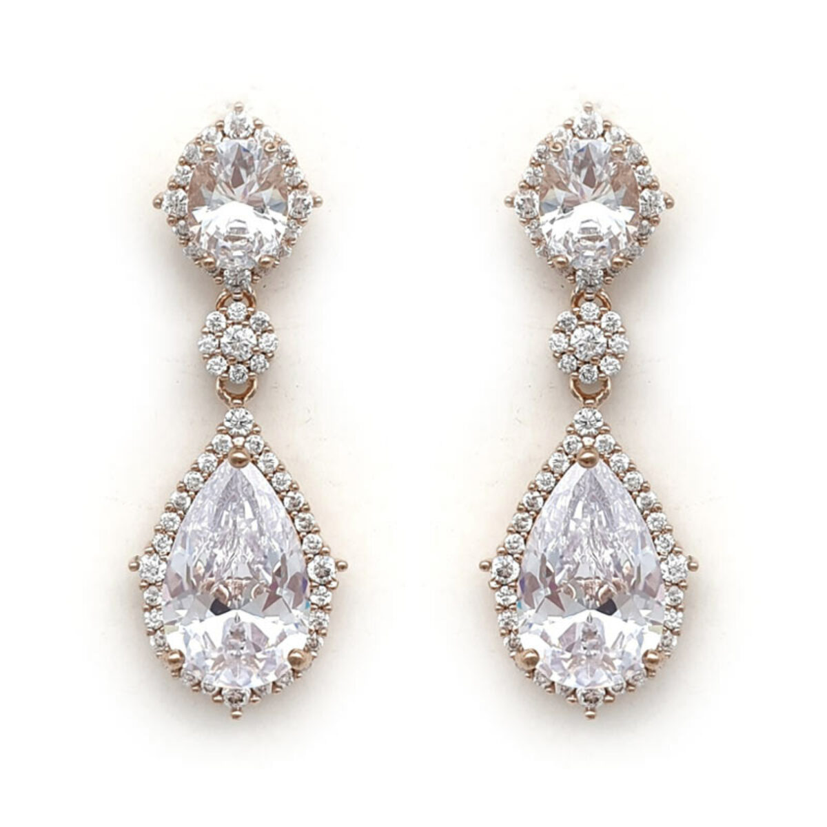 Clip On Earrings - Stunning Earrings Also Available As Regular Earrings.