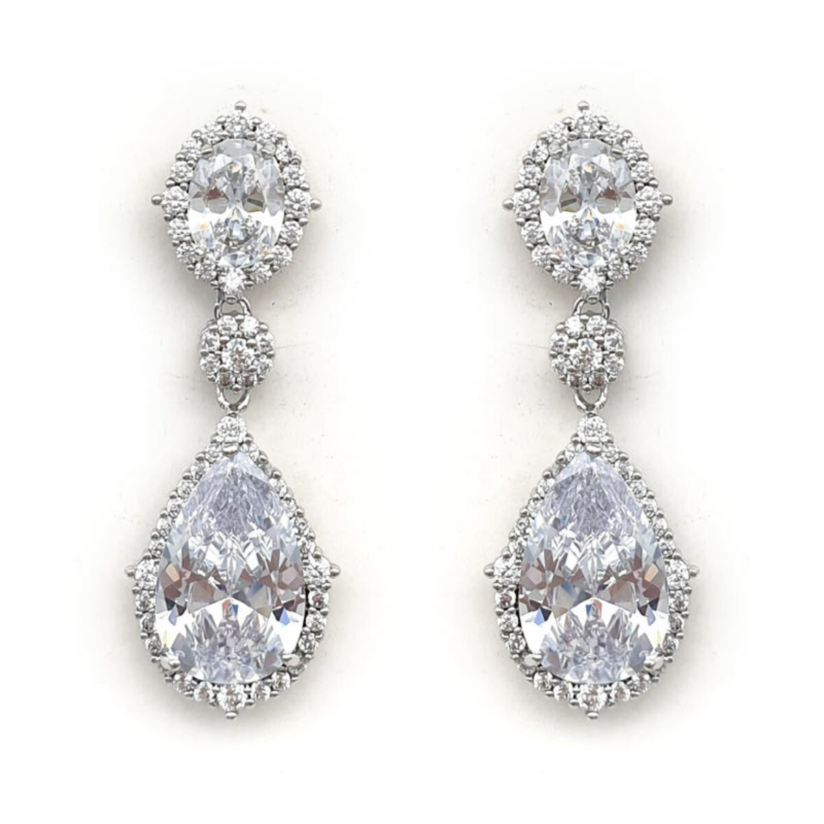 Clip On Earrings - Stunning Earrings Also Available As Regular Earrings.