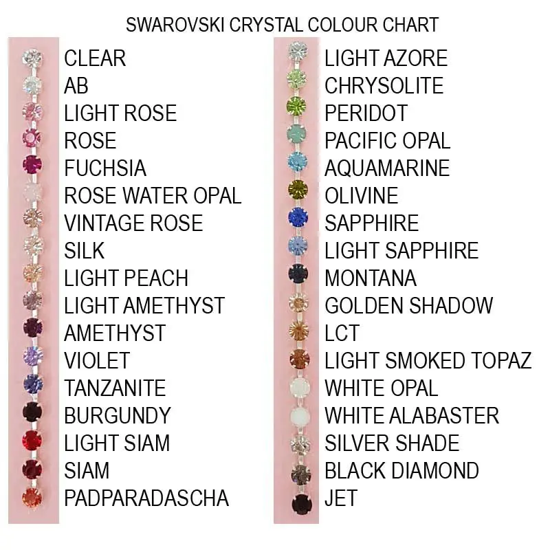 Swarovski Crystal Colors Amazon.com: SWAROVSKI CRYSTAL PARADISE SHINE