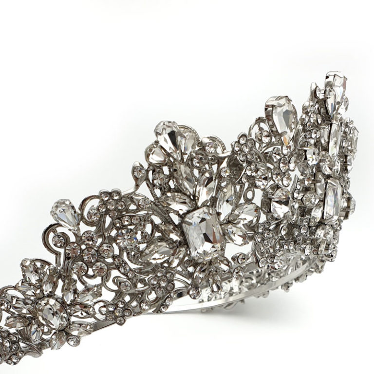 Bridal Crown - Silver/Gold, Incredibly Stunning & Luxurious.