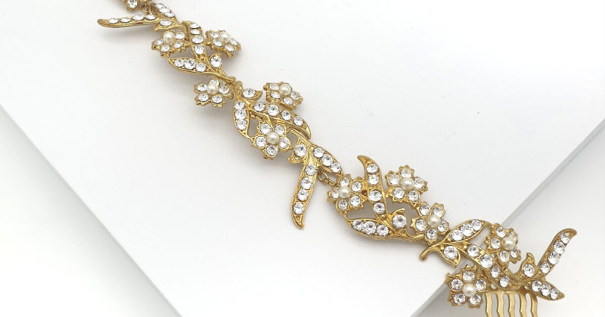 Gold Hair Accessories | Luxurious Adornments | Glam Couture